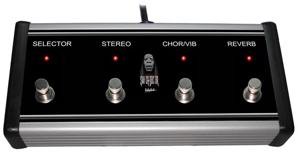 PEAVEY: Peavey Stereo Chorus 400 Replacement Footswitch with LEDs